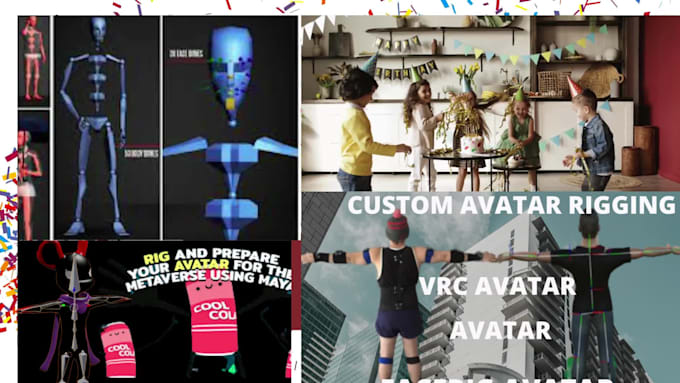 Model custom vrchat avatar vtuber avatar furry and fursona reference ...