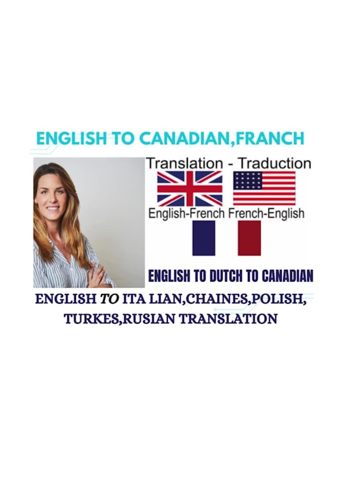 Accurately translate between french, canadian and english by Monowarul ...