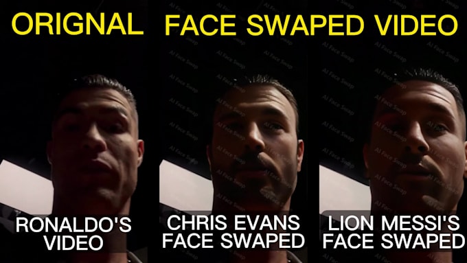 Realistic face swap head swap ai face swap video face replacement head ...