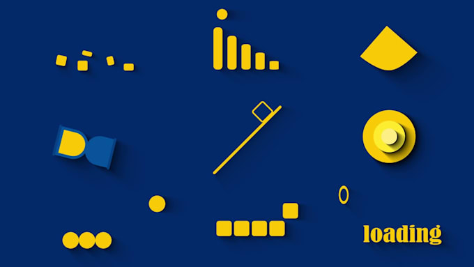 Create a custom loading animation for you by Rienat_i | Fiverr