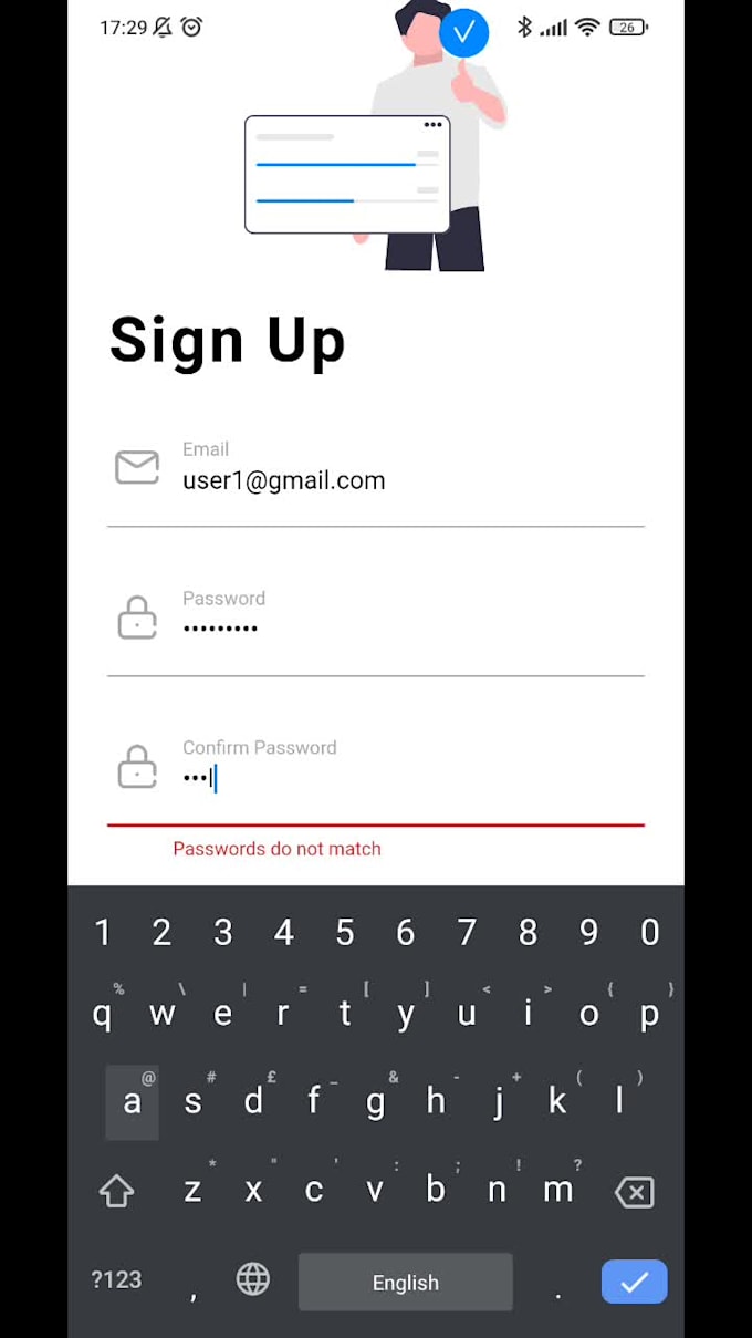 Create a modern login and register screen using flutter by Codeopold ...