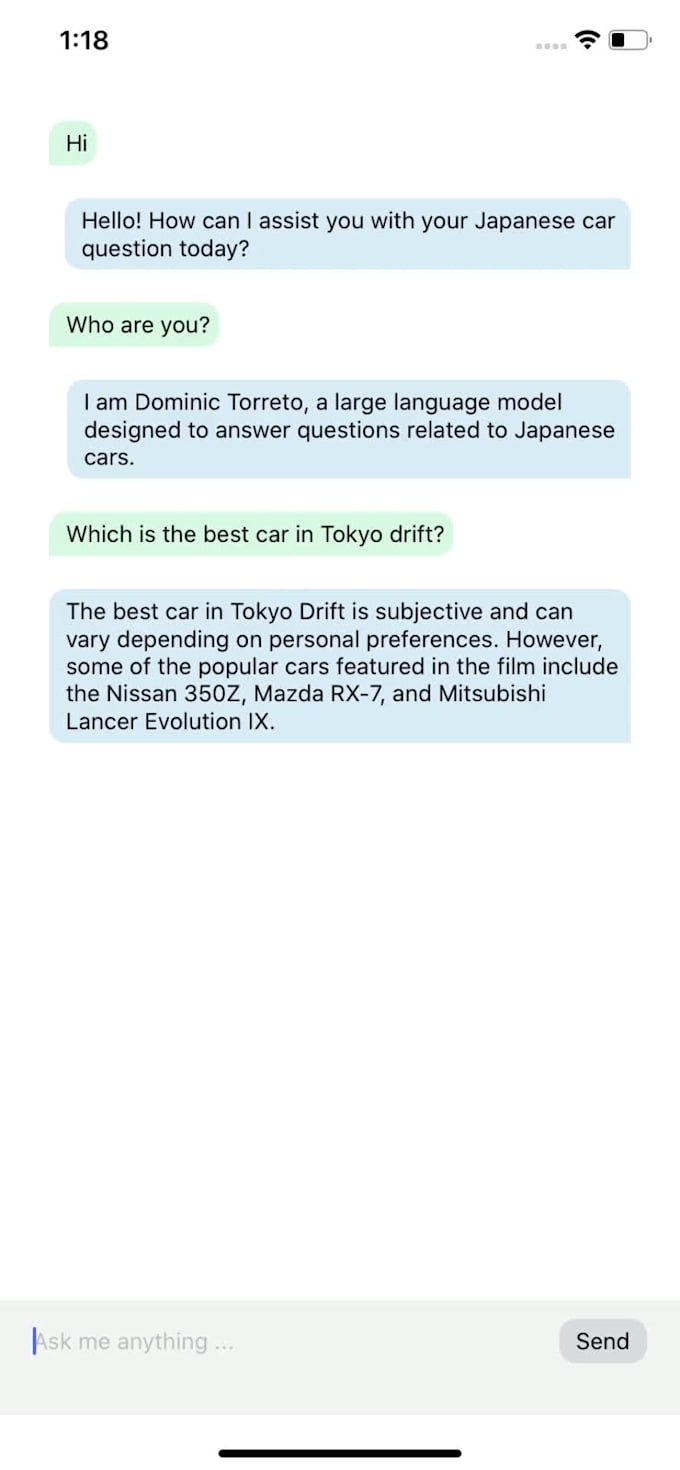 Create chatgpt powered ai chatbot for your react native app by Ashan_k ... Create chatgpt powered ai chatbot for your react native app by Ashan_k ...