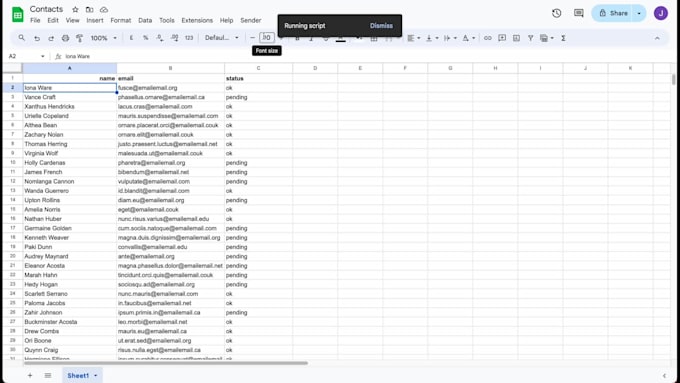 Automate google sheets, mail, calendar, drive etc by Mr_jakub | Fiverr