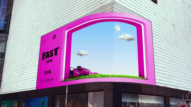 Do 3d billboard animation vfx ads anamorphic animation 3d ads by ...