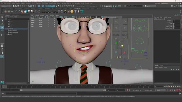 Rig3d for ue, r3ds, ue animation, ik fk,3d character rigging,ue face ...