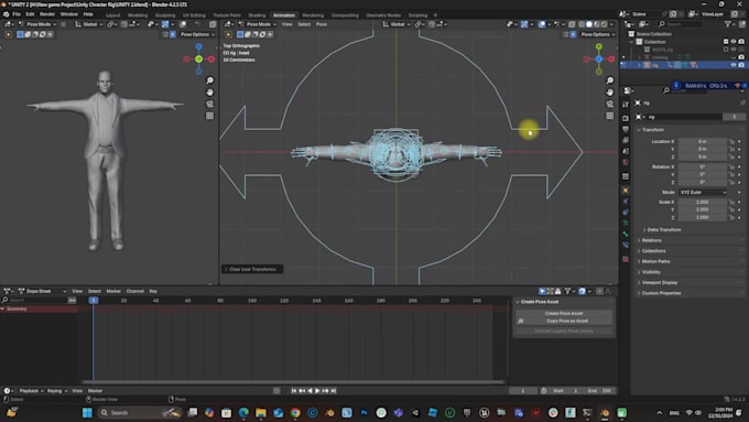 Rigger 3d character,mechanical,animal rig,humanoid rig,rigify,autorig ...