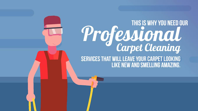 Create 2d animation carpet cleaner explainer video by Zidanproject | Fiverr
