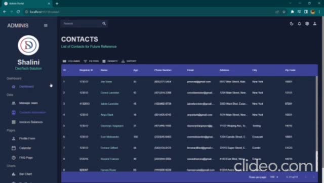 Create dynamic dashboard , login page using reactjs and nodejs by Deotechsolut525 | Fiverr