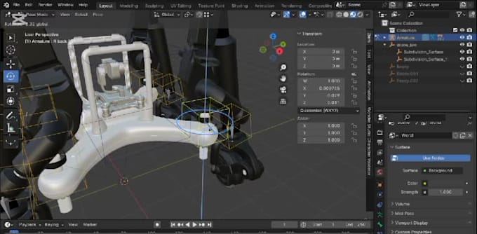 Rig your 3d character professionally in blender by Ramzan4168 | Fiverr
