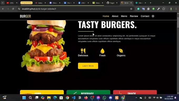 Create front end website for you by Sbsakibsarkar8 | Fiverr