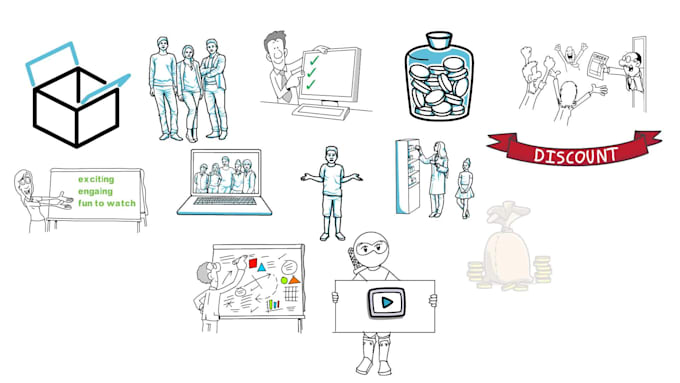 Make a unique 2d animation doddle video by Meshosha_artist | Fiverr