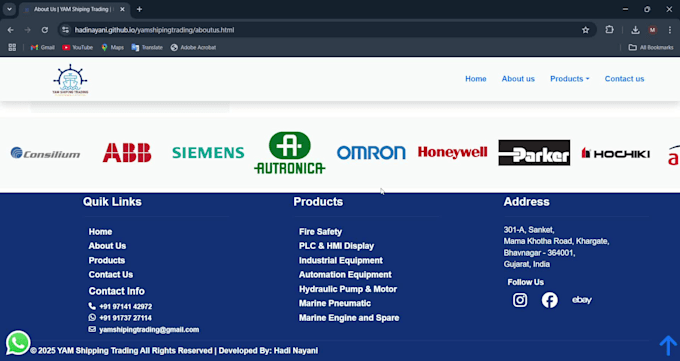 Create a responsive website with html, css, js and bootstrap by Hadi_nayani | Fiverr