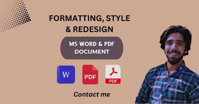 Design, convert your ms word document, professionally format by ...