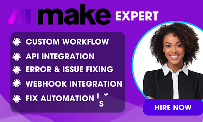 Make com automation make com make scenario made com workflow fix n8n zapier by Debbyjohnson776 ...