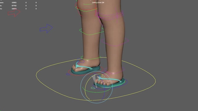 Do advance 3d character rigging in blender maya cinema 4d for game and animation by Rollingway ...