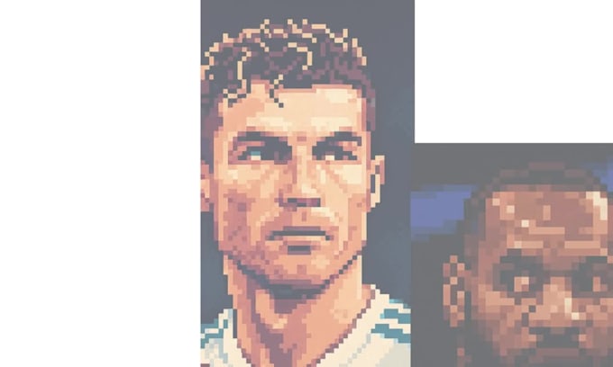 Create a custom pixel art portrait from your photo by Graphioproject ...