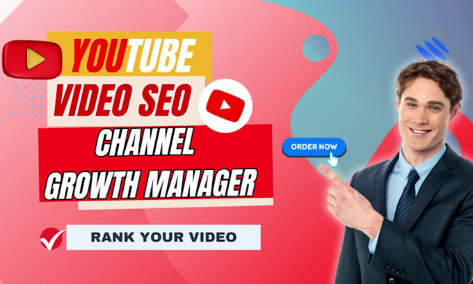 Do best youtube video seo expert optimization and channel growth manager by Top10expert1 | Fiverr