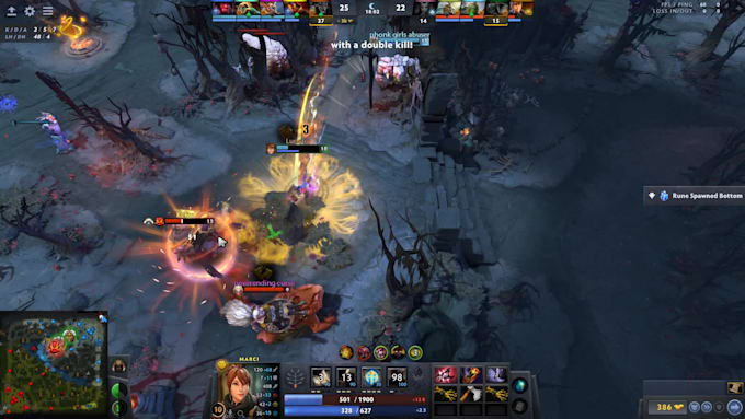 Show you how an 8k player sees dota by Nimanorozi | Fiverr