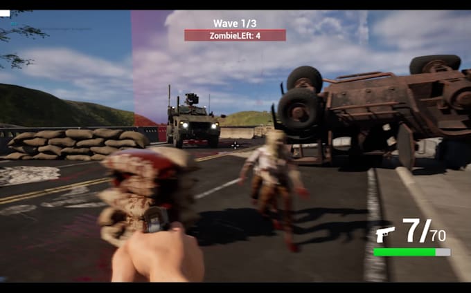 Make first person shooting game in unreal engine by Vencygaming | Fiverr