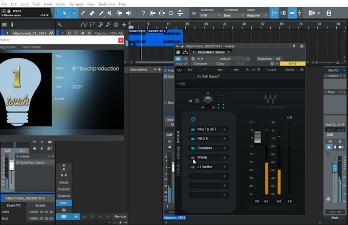 Make preset chains for vocal and instrument mixing effect by ...