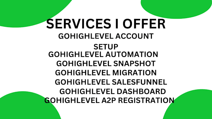 Do gohighlevel dashboard customization, gohighlevel a2p 10dlc ...