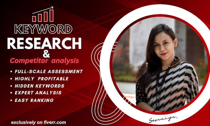 Do pro level keyword research and competitor analysis by Noushin_tanvee | Fiverr