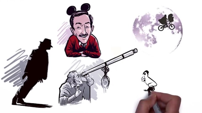 Create doodle 2d white board animation animated explainer doodle videos ...