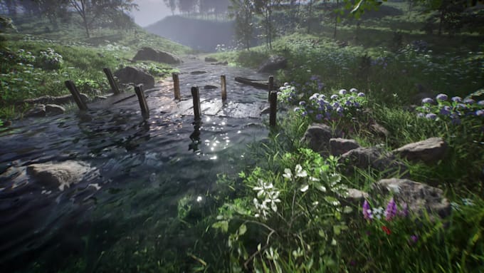 Do 3d unreal engine environment map design and unreal engine level design, ue5 by Ue_dev1 | Fiverr