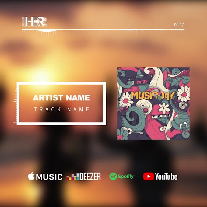 Make an animated cover for your music by Ro_motion | Fiverr