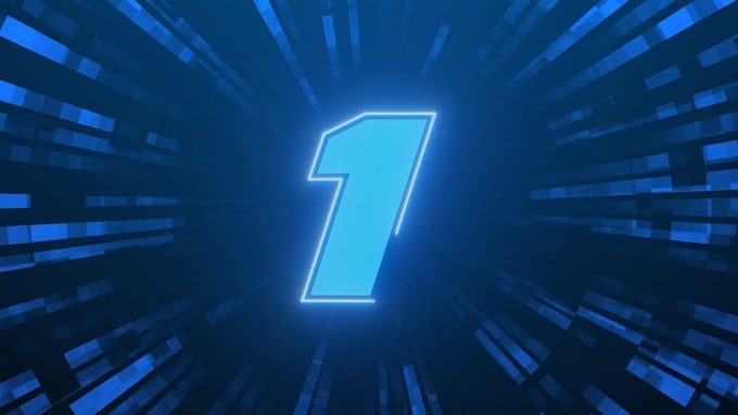 Create glitch countdown logo intro video by Shoutoutkingz | Fiverr