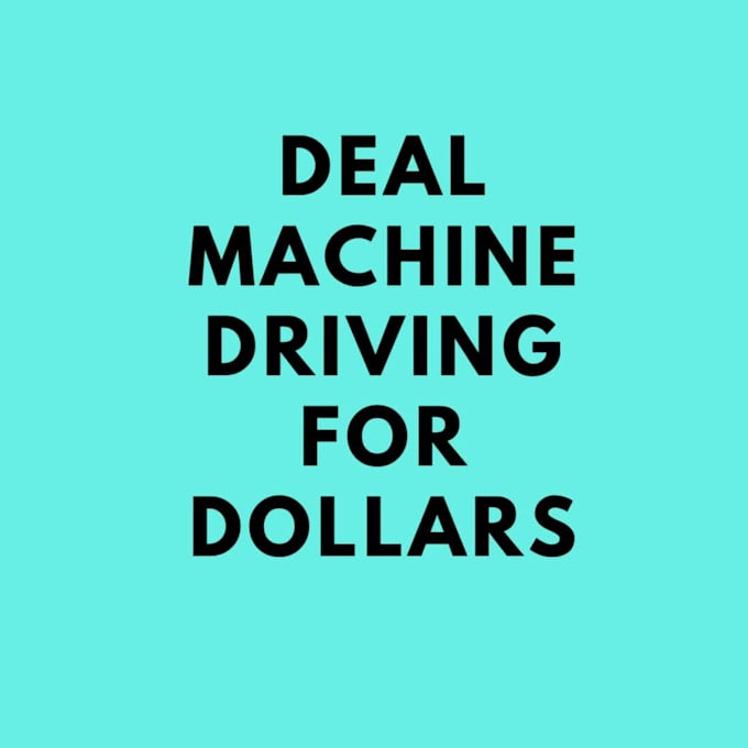 Find distresses houses using deal machine by Louisefabale | Fiverr