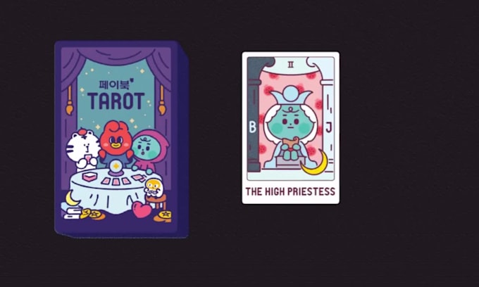 Design tarot card, tarot reading, mock up, card game design, playing ...