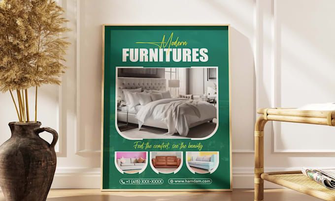A professional and eye catching poster for your brand by Atefhamdam ...