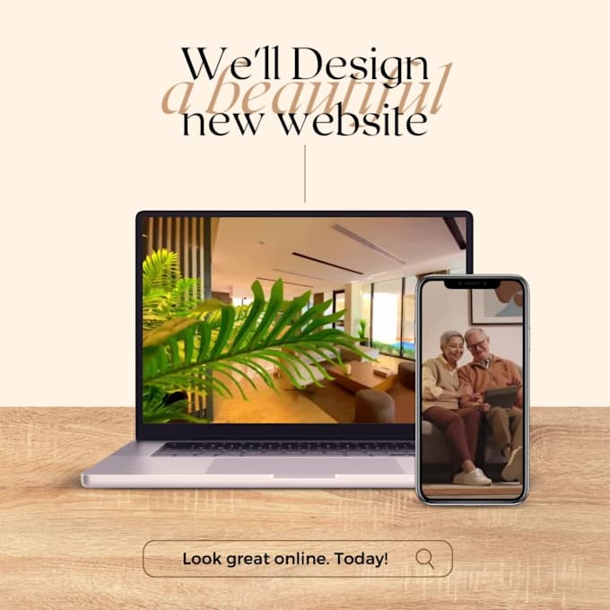 Design your beautiful website, logo and social media account by ...
