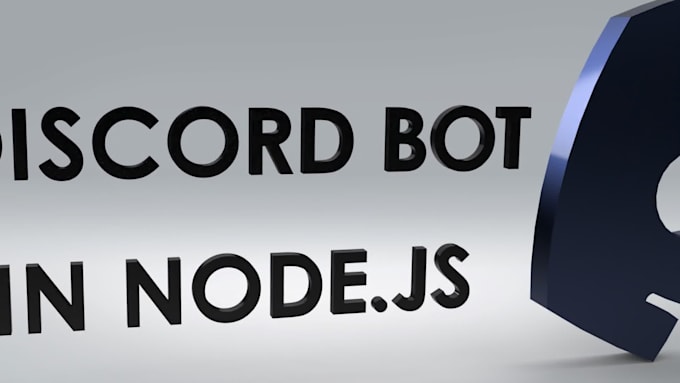 Develop a professional discord bot in node js or python by Usmanx74 ...