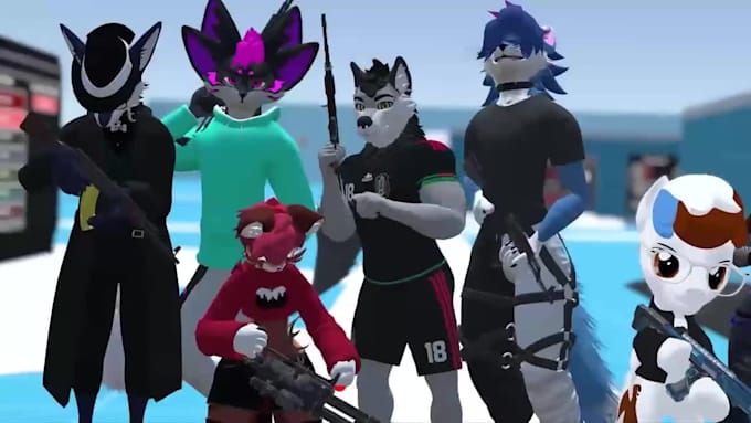 Edit and create vrchat avatar for you by Yemlight_studio | Fiverr