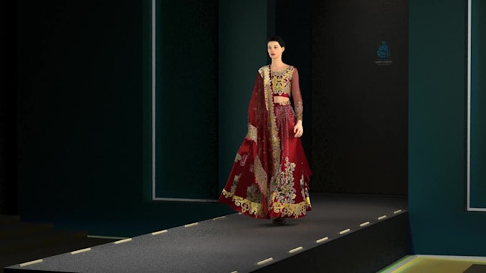 Create 3d garment, animation in clo3d, marvelous designer by ...