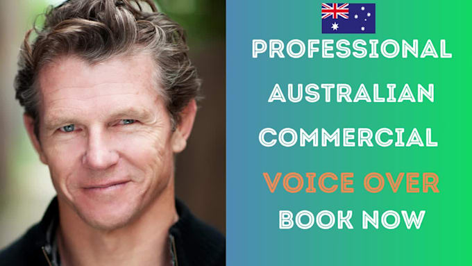 Record a professional australian male voice over by Blazehackman | Fiverr