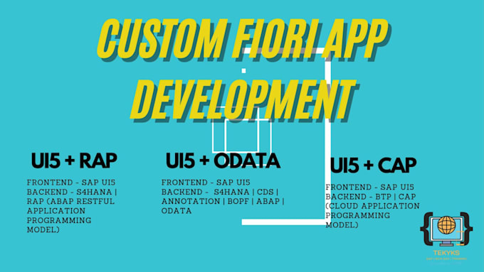 Develop custom sap ui5 fiori and implement standard fiori app by Tekyks | Fiverr