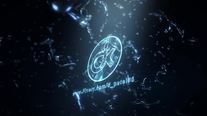 Make a water splash logo intro by D_patel66 | Fiverr