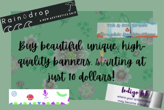 Design you a unique banner by Blondiegraphics | Fiverr