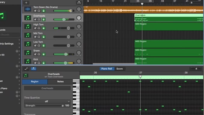Create drum tracks for your rock or metal song by Joshmaner | Fiverr