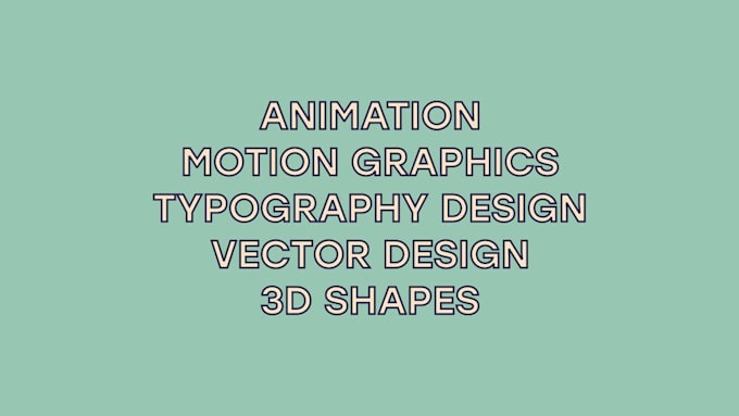 Create a simple animated logo, video or gif by Alisagan | Fiverr
