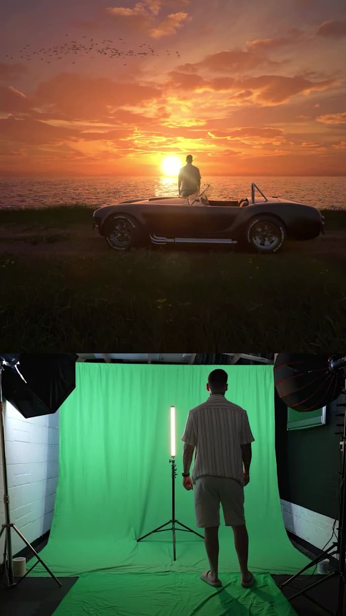 Do 3d vfx video editing 3d green screen animation color grading ...