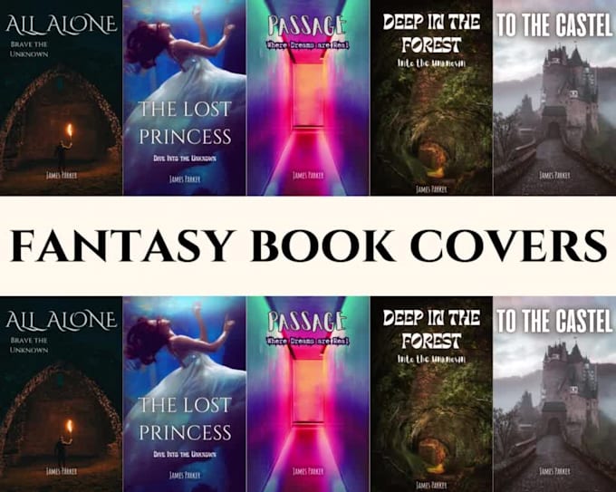 Create compelling fantasy book cover designs by Isharadissan263 | Fiverr
