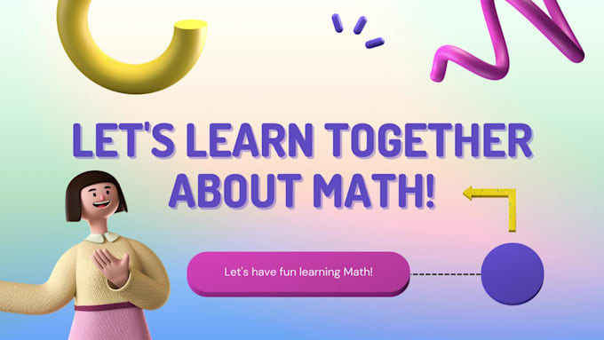 Tutor you and teach you about mathematics by Nhr_ritch | Fiverr