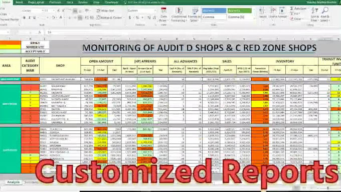 Create custom spreadsheets with excel formulas by Nora_hazelf | Fiverr