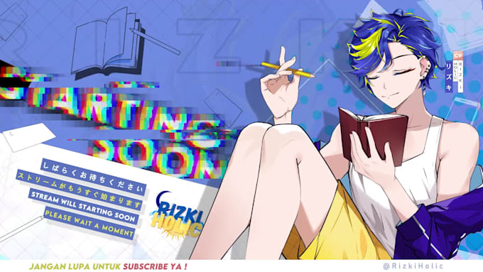 Animate live2d walpaper for streaming or loading by Infinitive_id | Fiverr