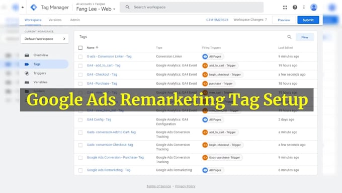 Setup, fix google analytics 4, ga4 ecommerce tracking, conversion tracking, gtm by Gads_ga4pro ...