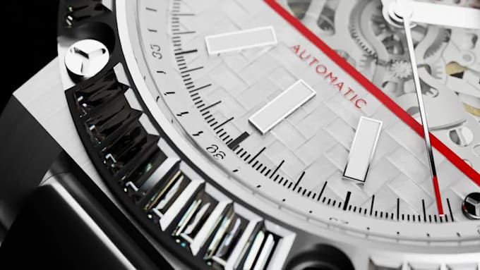 Do 3d watch video animation 3d watch model rendering design 3d watch ...